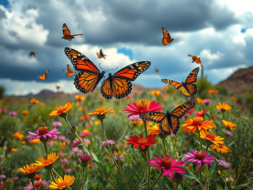 The Flying Flowers – Natural Wonders